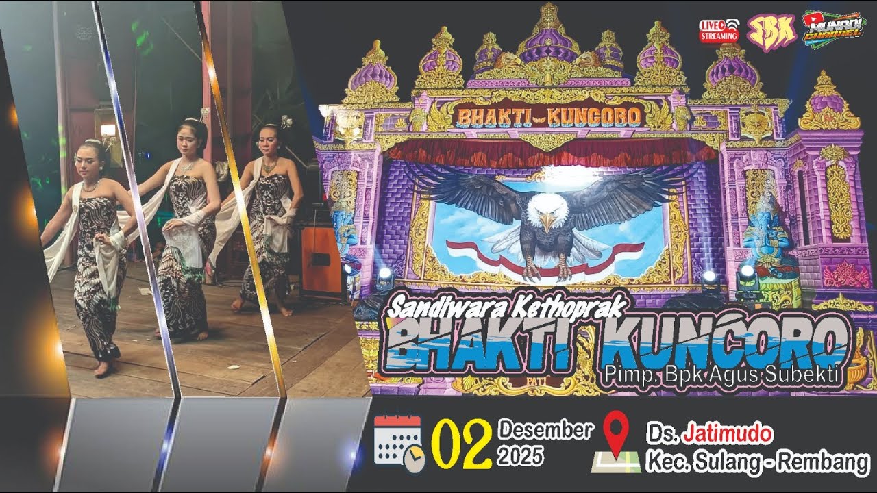 🔴 LIVE KETOPRAK BHAKTI KUNCORO DS JATIMUDO DK DOLOGAN KEC SULANG ...