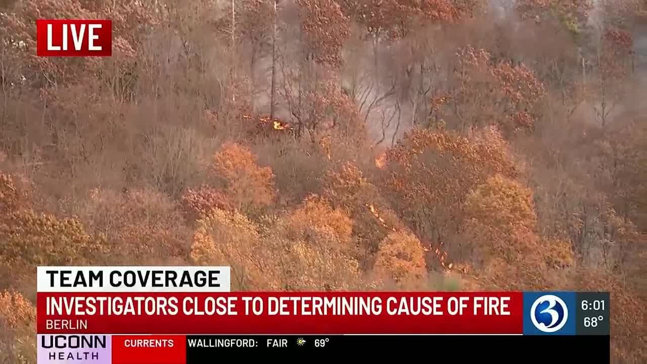 Hawthorne fire progress made; containment between 80-100 acres - YouTube