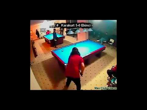 Ömer Karakurt vs Mesut Ekinci ( 40 Points in 9 innings by Karakurt )