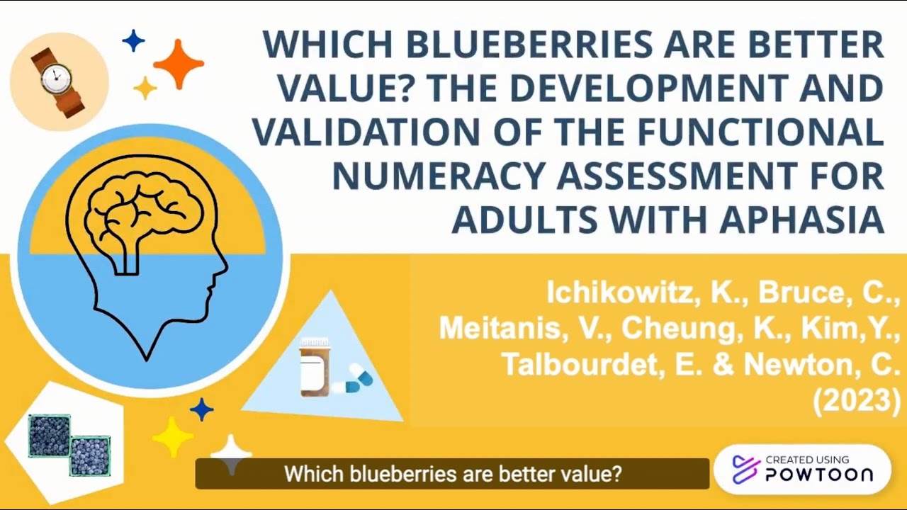 Functional Numeracy Difficulties in Adults with Aphasia - YouTube