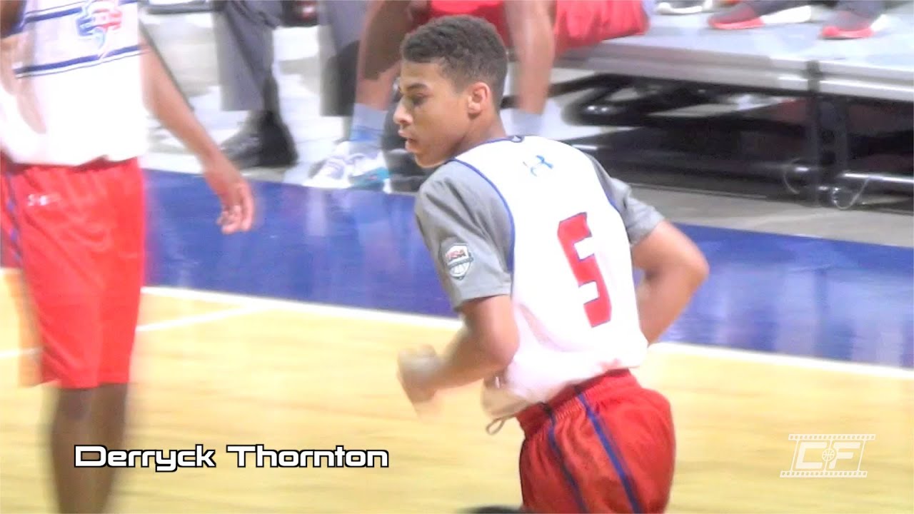 Derryck Thornton Mixtape @ NBA Top 100 Camp - YouTube