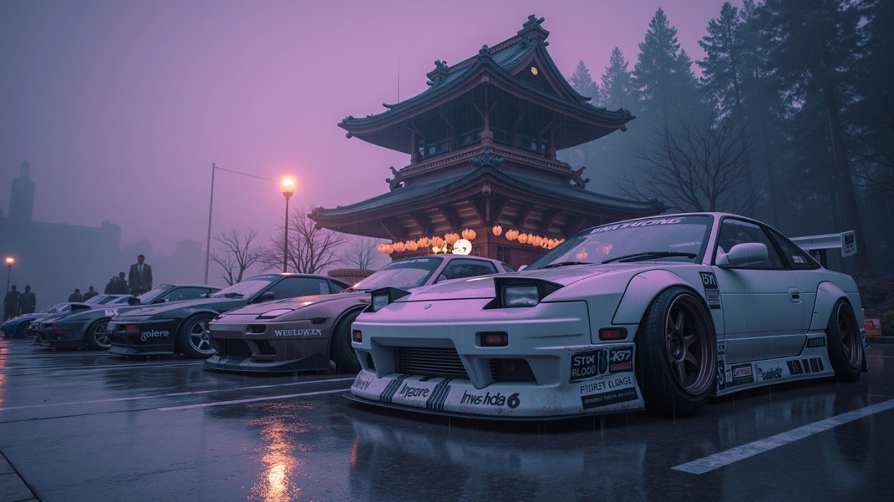 JDM Car Meet Vibes Aggressive Phonk Mix - YouTube