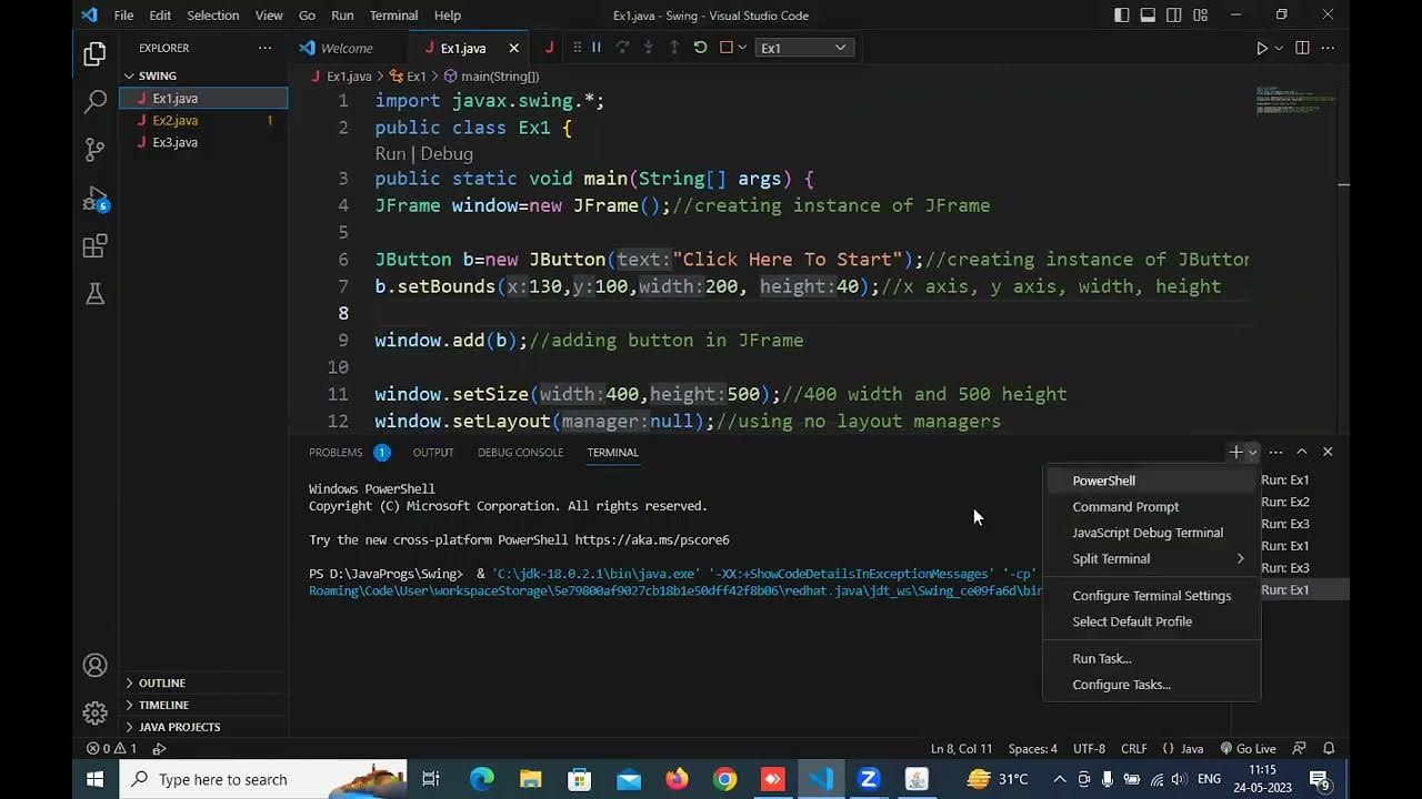 Mastering Java's GUI Development with JFC and Swing | #JavaGUI #JFC #SwingTutorial - YouTube