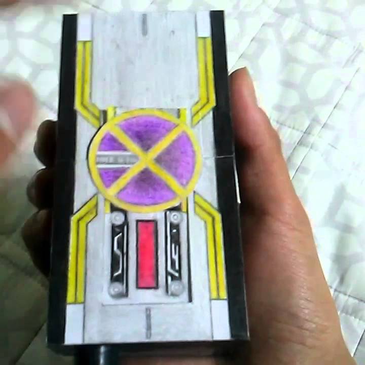 Paper Kaixa Phone - Kamen Rider Kaixa (913) - YouTube