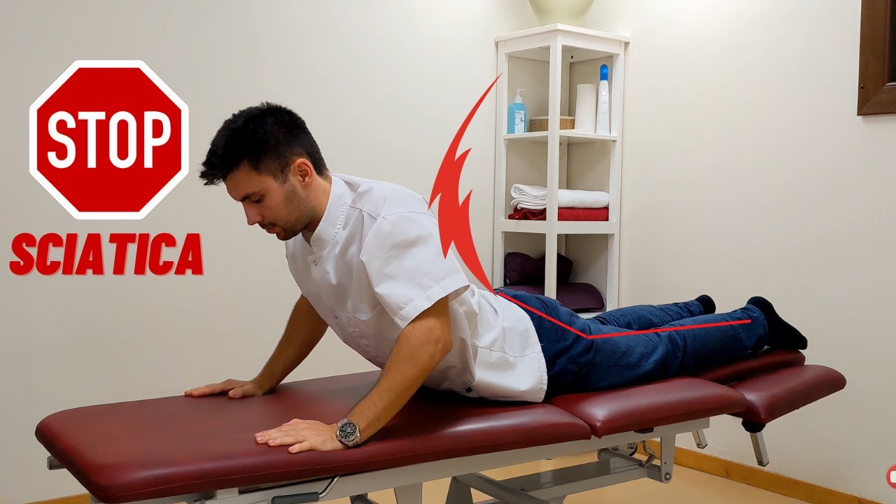 EXERCIȚIU MAGIC PENTRU SCIATICĂ în HERNIA DE DISC LOMBARĂ. DURERI DE ...