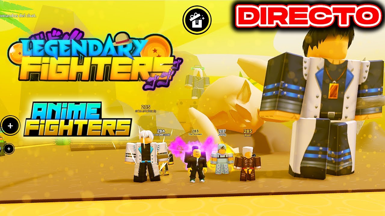 SALIO ALGO BUENO SERIE LEGENDARY FIGHTERS -Anime Fighters Simulator ...