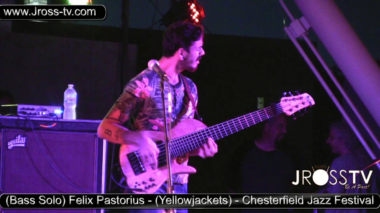 James Ross @ (Bass Solo) Felix Pastorius - "Yellowjackets @ CWJF" - www ...