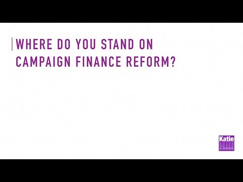 KATIE HILL - CAMPAIGN FINANCE REFORM