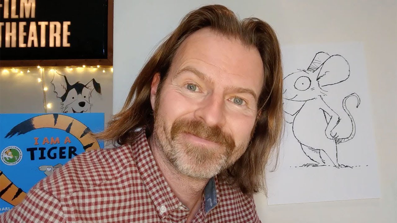 Time to Read 2021: I Am A Tiger drawalong with Ross Collins - YouTube