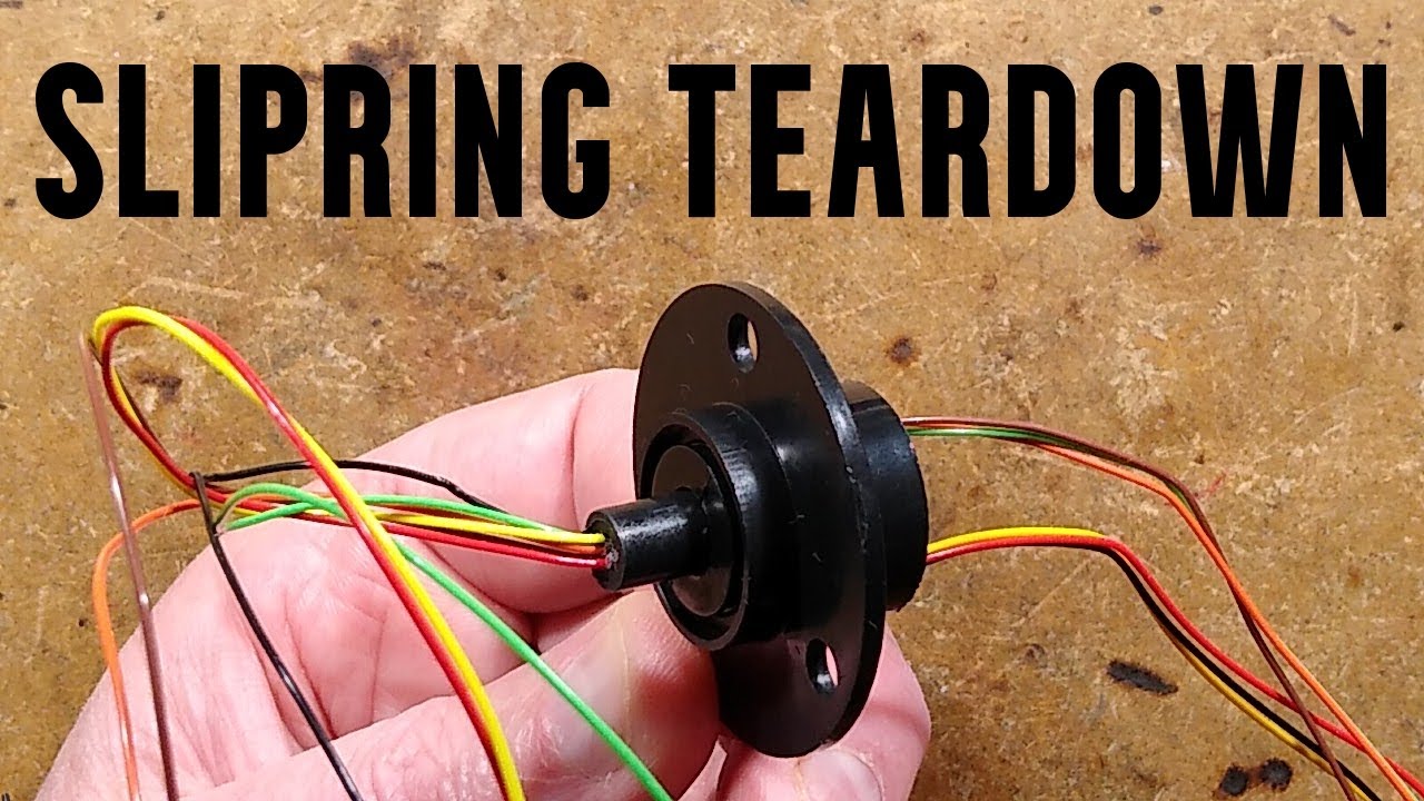 6-circuit slip-ring teardown - YouTube