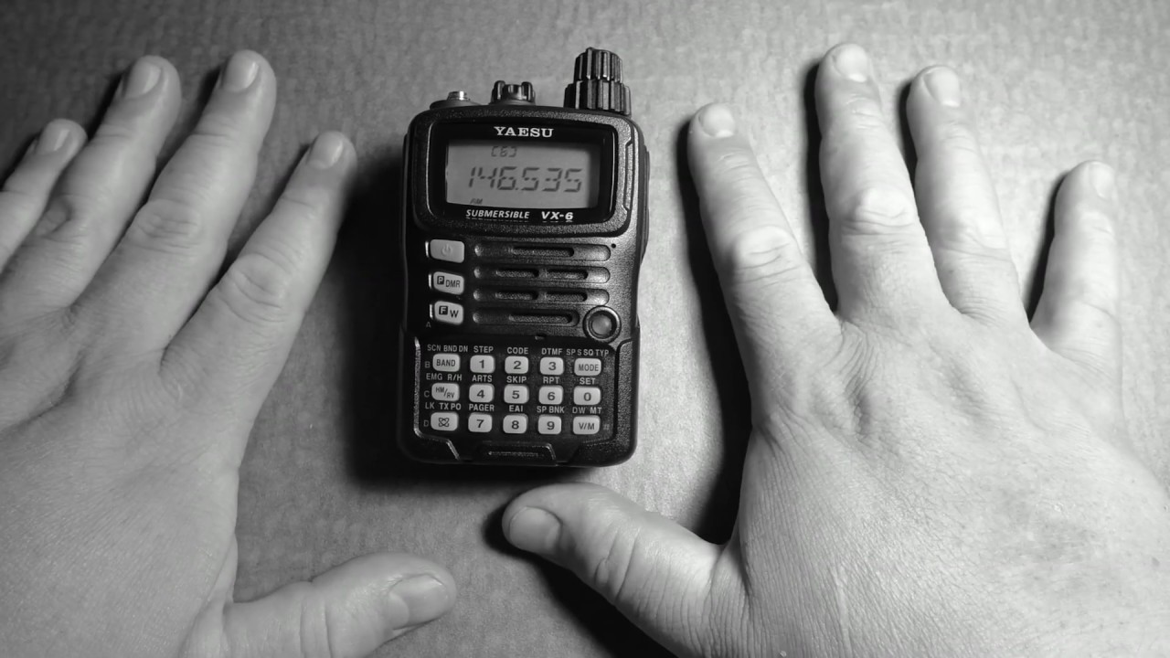 Yaesu VX-6 Setup for Simplex Communications - YouTube