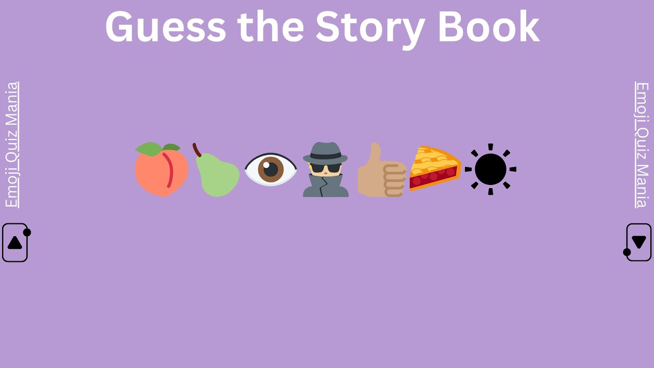 Guess the Emoji: Children’s Storybooks Quiz | Emoji Challenge - YouTube