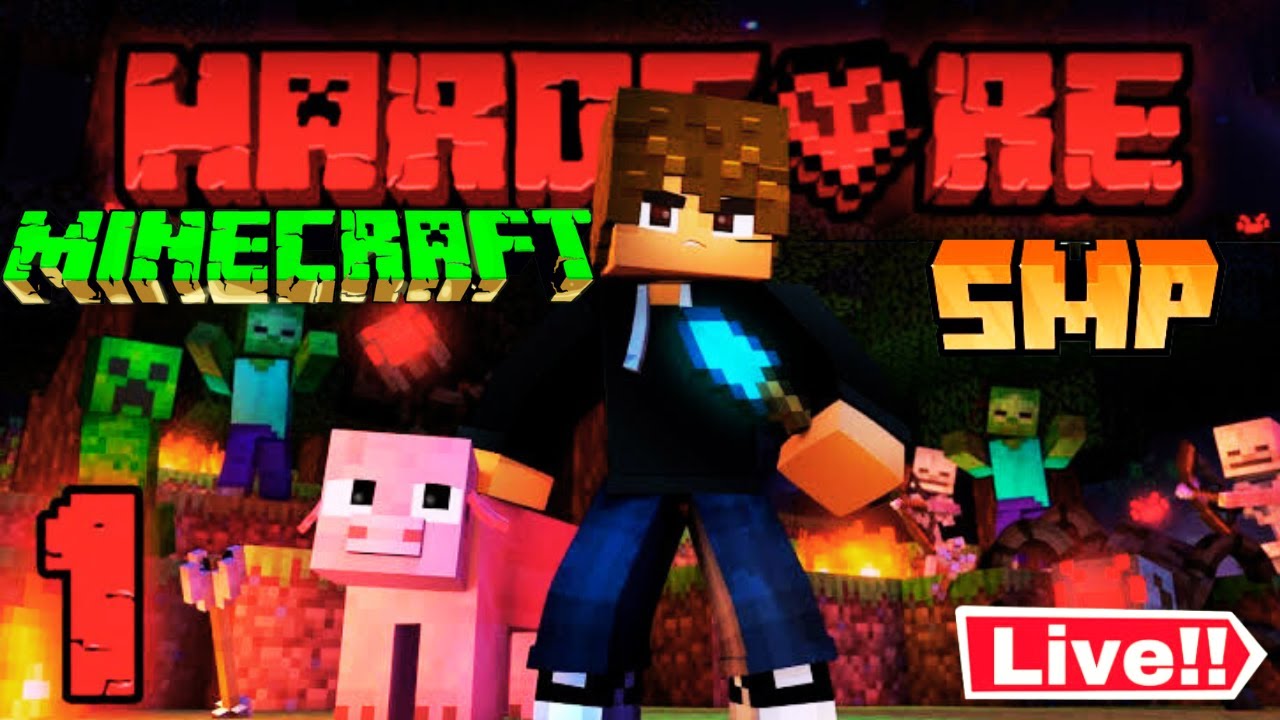 Minecraft JAVA+PE Hardcore Public SMP Live | Minecraft Live Stream and PvP | Support for Dream ...