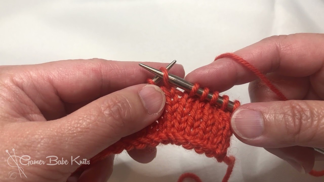 Twisted Decreases (k2tog, ssk, skp) - YouTube