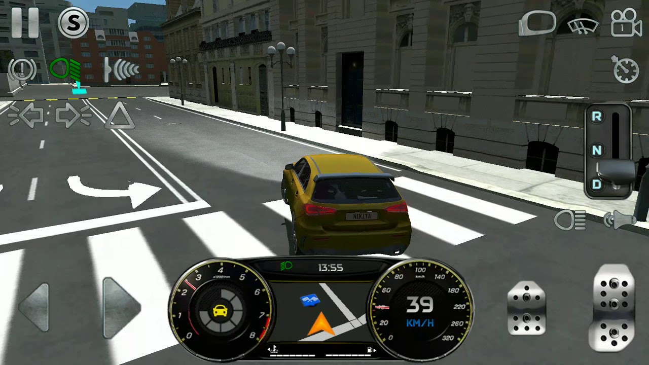 CAR SIMULATOR 2020 / GAMES / Гонки / Катаемся / Мерседес - YouTube