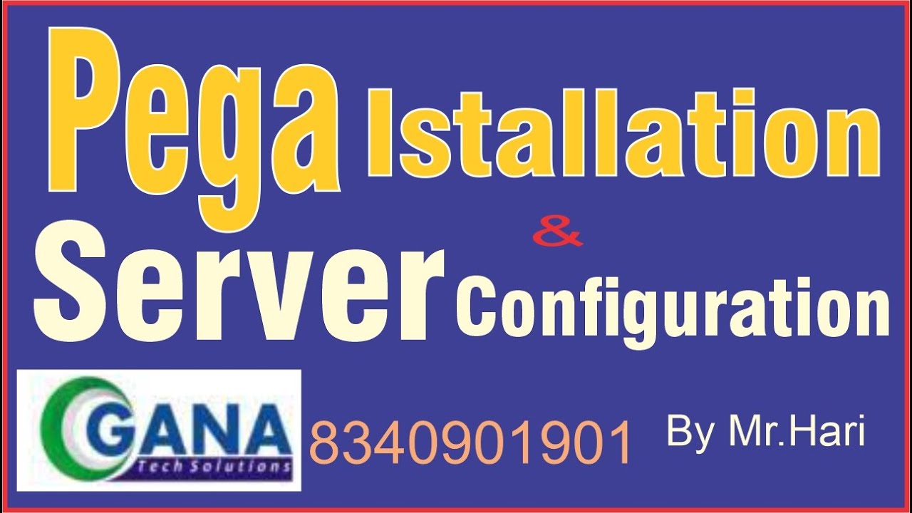 Pega installation and Server configuration | pega tutorial for ...