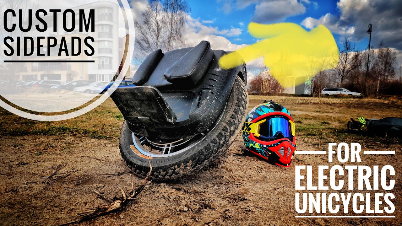 Custom Leather EUC SIDEPADS - Improved Electric Unicycle Performance ...