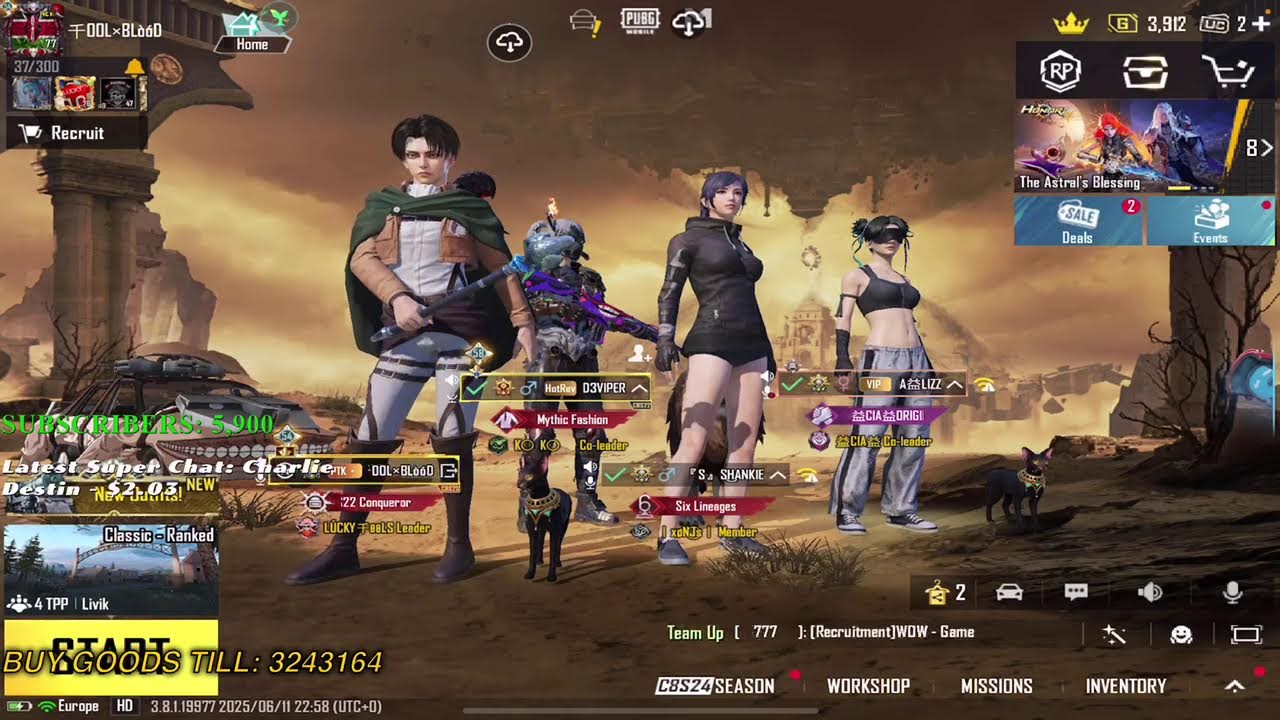 CELEBRATING 5,900 SUBSCRIBERS stream 2🔥🔥! Pubg kenya - YouTube