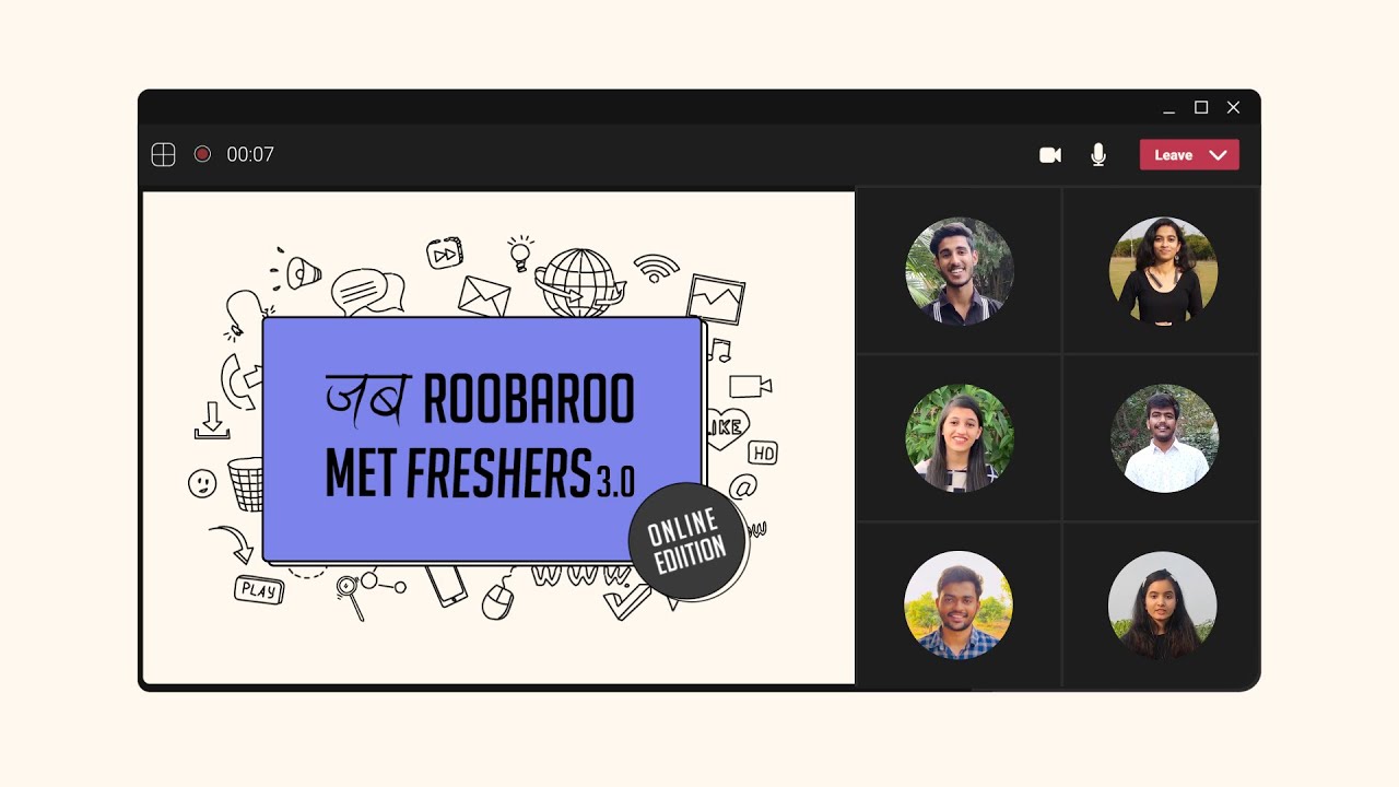 Jab Roobaroo Met Freshers 3.0 | NIT-Bhopal | Freshers' Introduction 2020 | Online Edition - YouTube