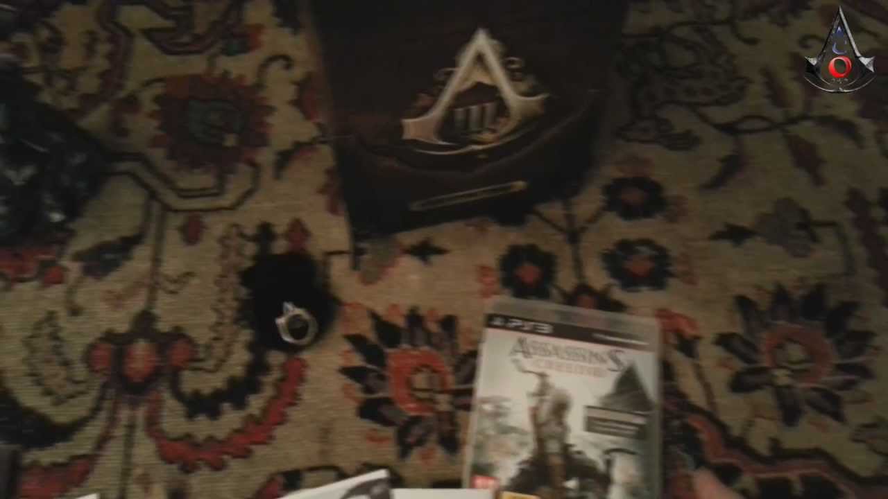 |ACO| Unboxing Assassin's Creed 3 | Edition Freedom + Bonus chevalière ...