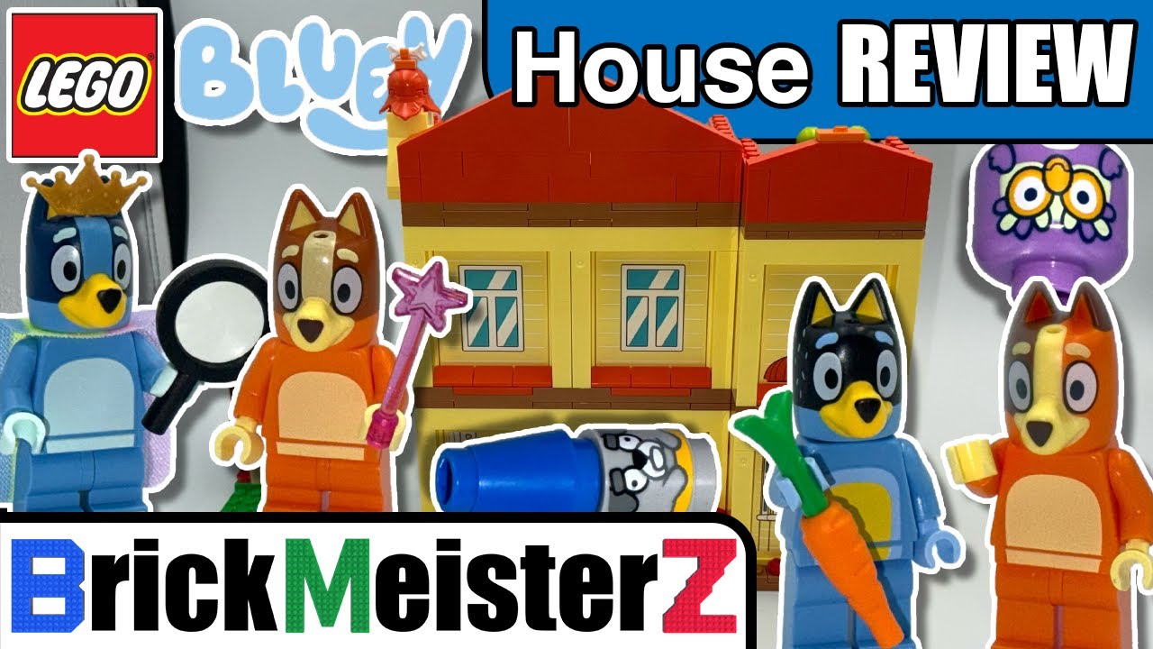 LEGO Bluey Family House Set REVIEW - YouTube