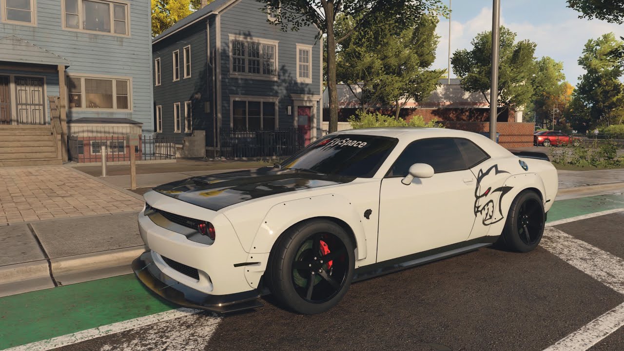 Nfs Unbound| Challenger Hellcat burning the Chicago streets - YouTube