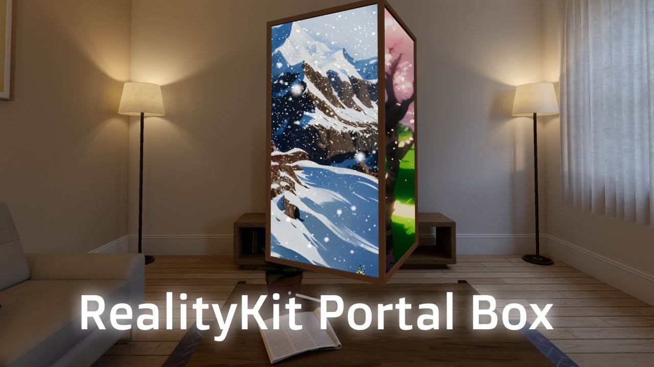 How to make a Box of Portals in your Apple Vision Pro app using RealityKit and Reality Composer ...