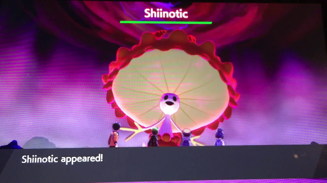 Pokémon Sword Shiny Shiinotic Raid!!! - YouTube