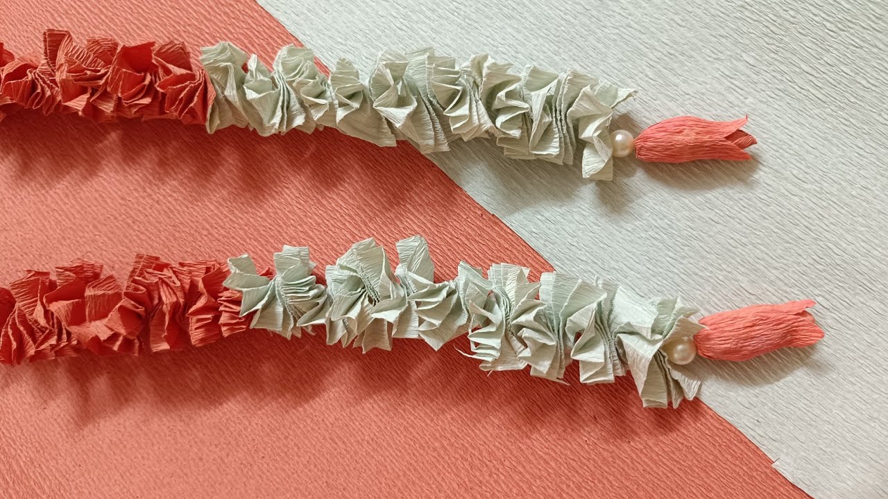 DIY PAPER GARLAND | PAPER CRAFT - YouTube