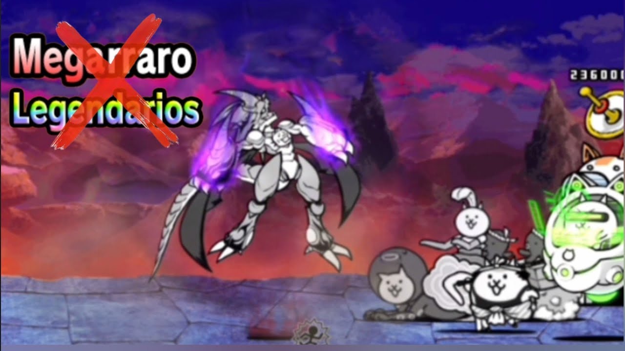 Derrotando al Begimo Alzado Sin Megarraros (NO UBERS) - The Battle Cats ...