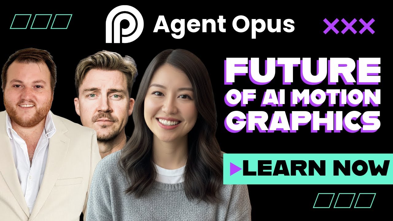 Agent Opus | See the future of AI motion graphics design - YouTube
