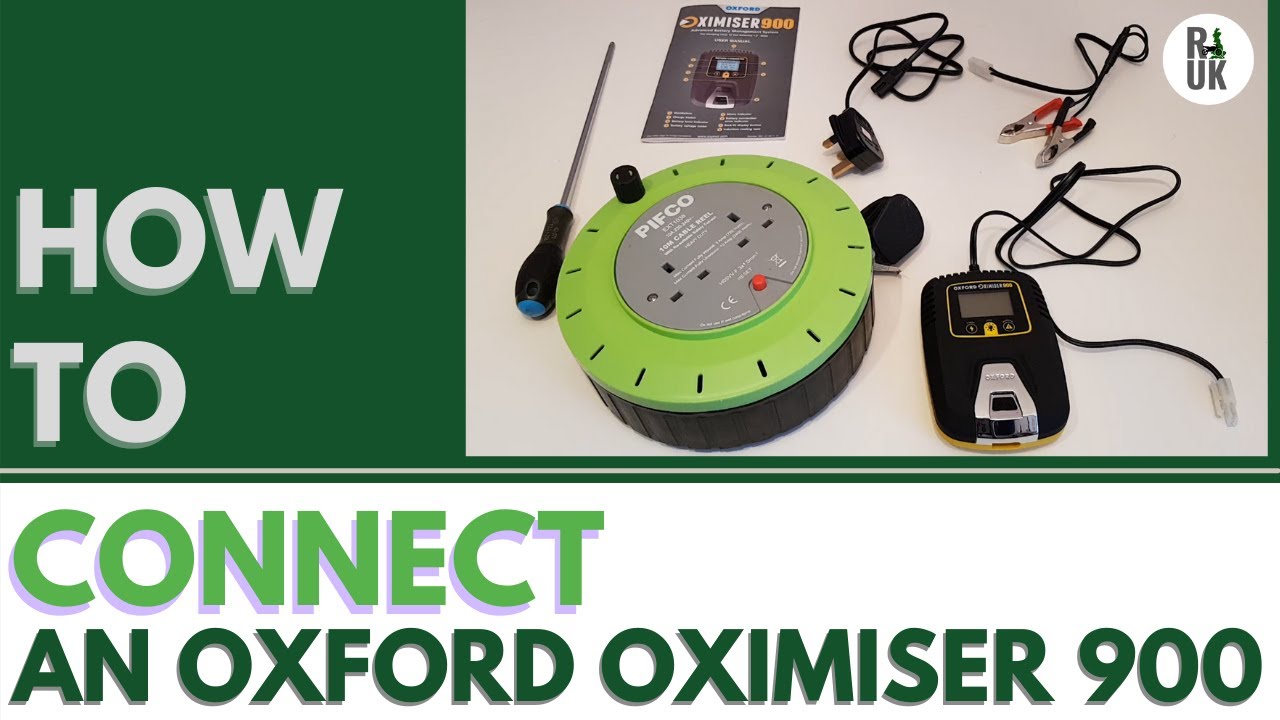 How To Connect An Oxford Oximiser 900 - YouTube