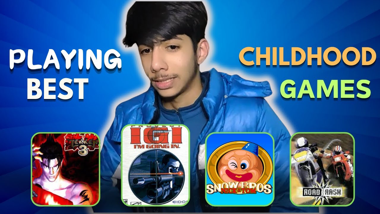 PLAYING THE BEST CHILDHOOD GAMES - YouTube