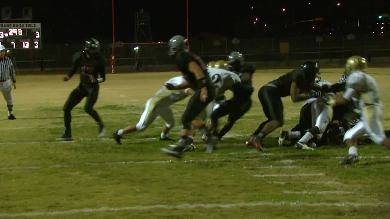 LAS VEGAS WILDCATS 13 FOOTHILL FALCONS 10 - YouTube