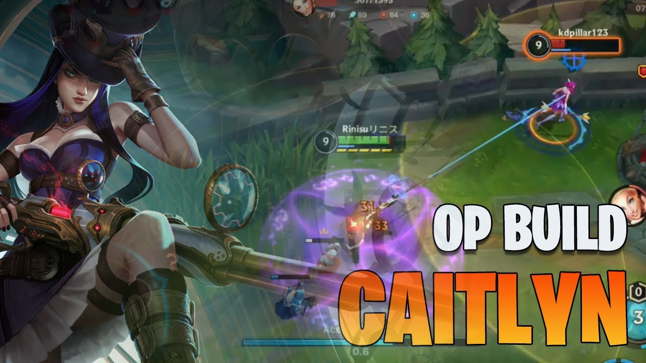 Wild Rift ADC Caitlyn Carry - YouTube