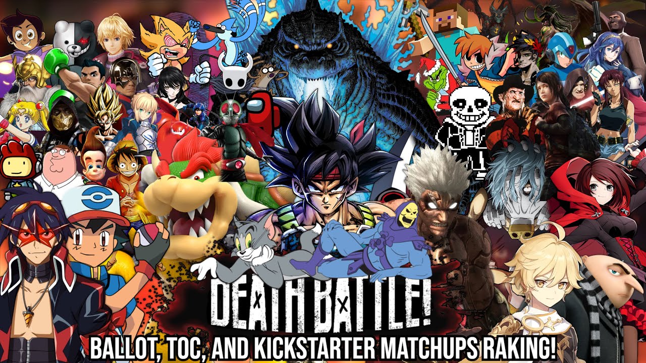 Late Birthday Stream Ranking Death Battle Ballot, ToC, Kickstarter ...