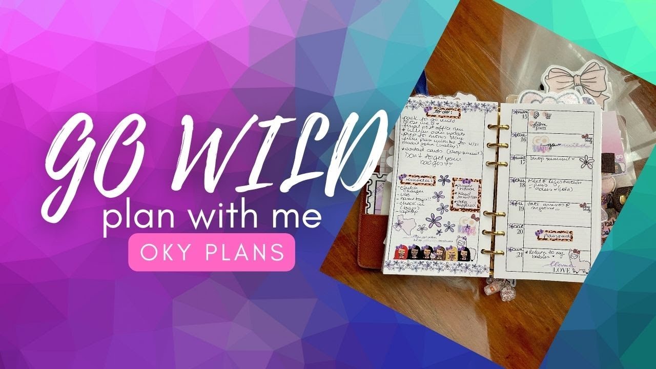 Go Wild deco plan with me :) - YouTube