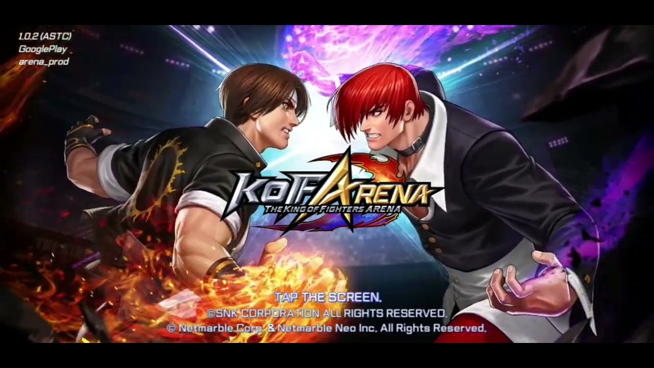 [KOF ARENA] The King Of Fighters Arena Title Screen Theme - YouTube