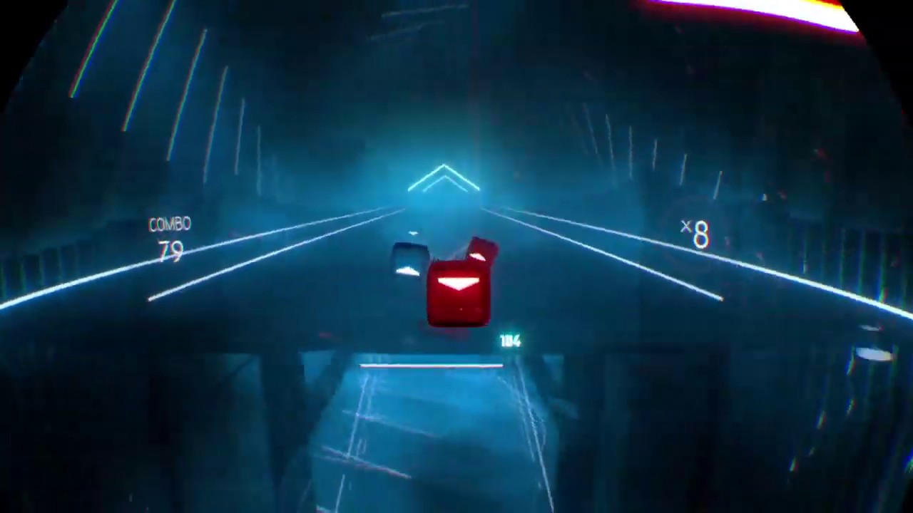 [PSVR] Beat Saber - Escape [Hard Mode/Faster Song/FULL COMBO] - YouTube