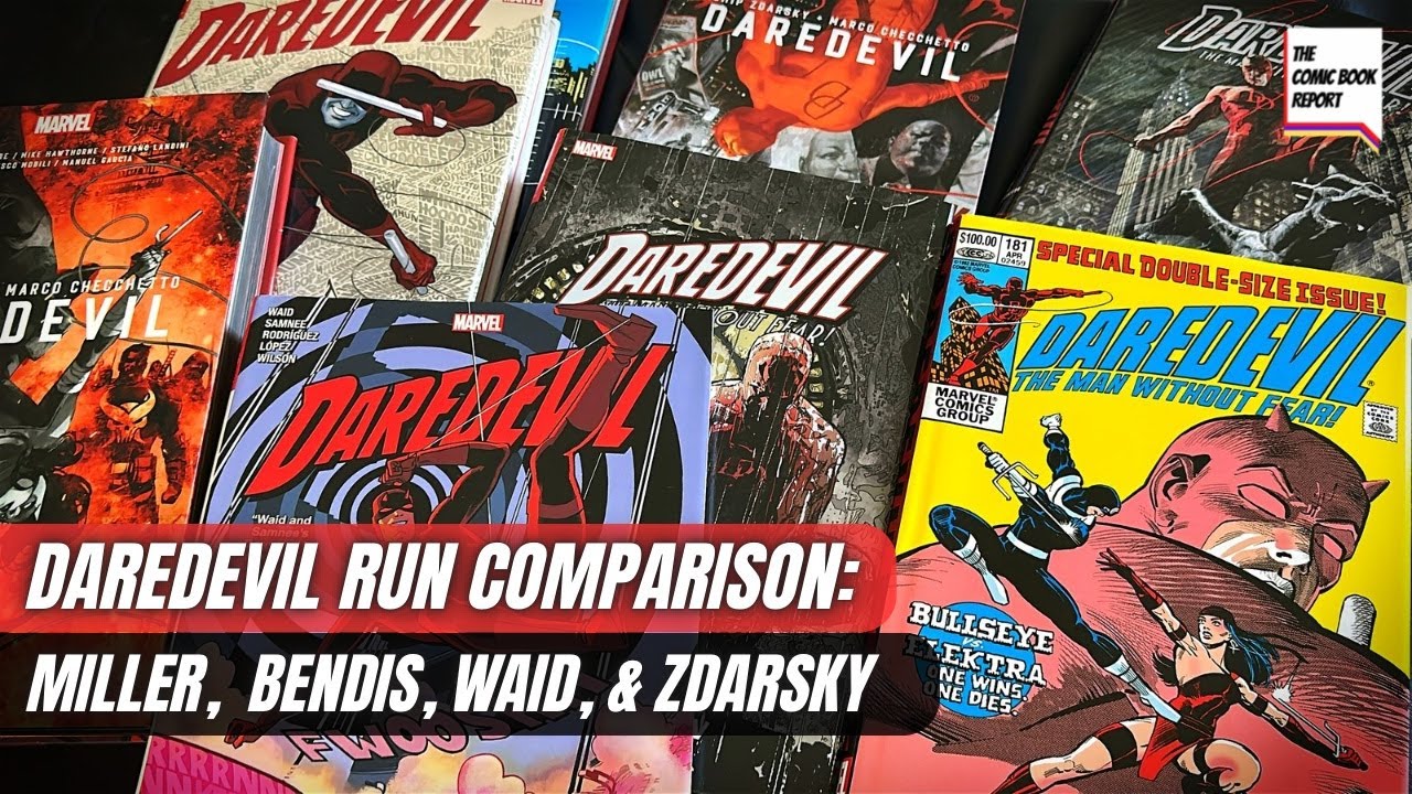 Daredevil Run Comparison: Miller, Bendis, Waid, Zdarsky | Marvel Comics ...
