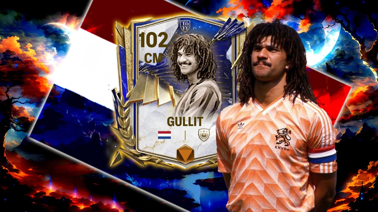 เมื่อกองกลางที่ดีที่สุดในเกมเข้าทีม ก็ต้องจัดเม็ดส้มให้เค้า GULLIT สถิต ...