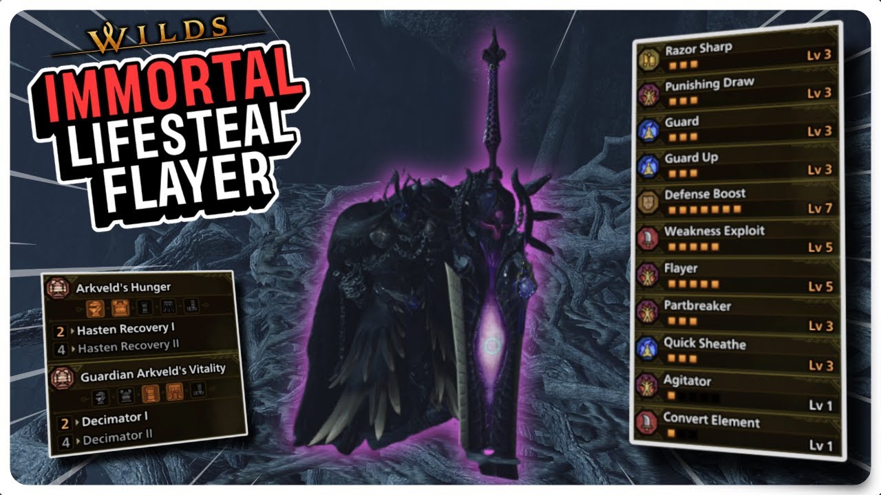 This GAME-BREAKING LIFESTEAL Build with Great Sword Heals You On Hit in ...