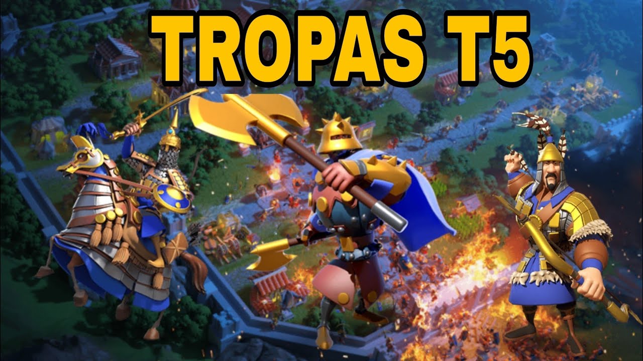 CONSEJOS PARA DESBLOQUEAR LAS TROPAS T5 | RISE OF KINGDOMS ESPAÑOL ...