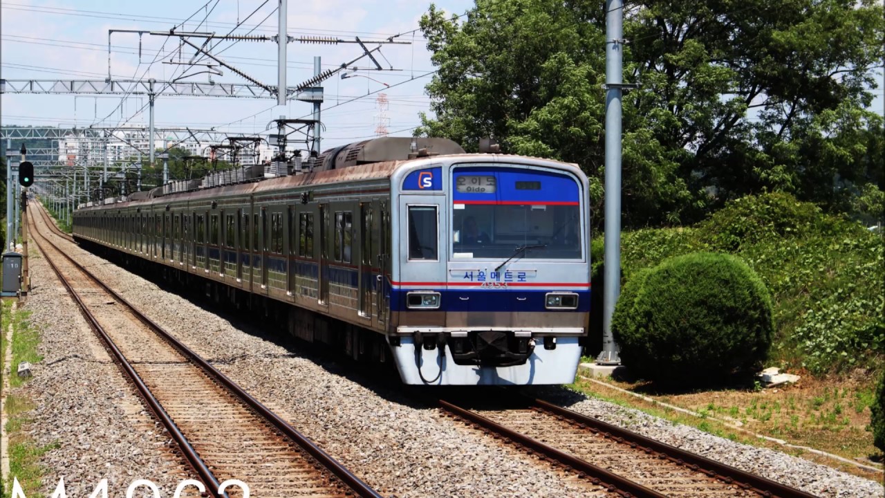 GEC Alstom GTO VVVF 주행음 (서울 4호선, 교류 전기 25000V) - YouTube