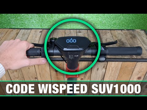 TUTO : Code Trottinette Wispeed SUV1000 - Comment déverrouiller et changer le code ?