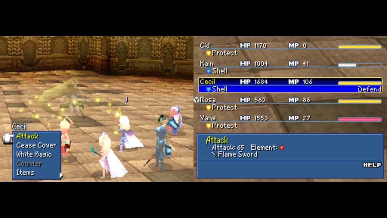 Final Fantasy IV [DS] Walkthrough 3-4 (Part 16) - YouTube