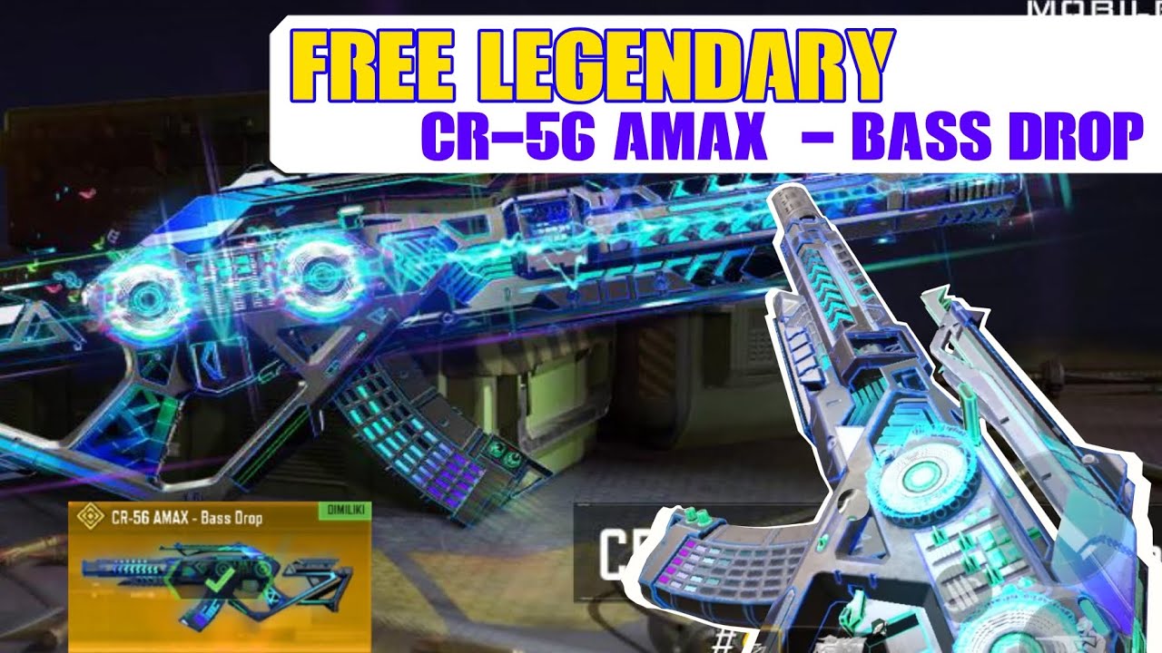 CODM FREE Legendary CR-56 Amax - Bass Drop - YouTube