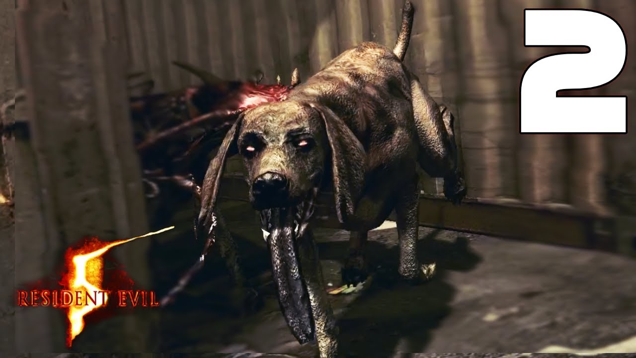 Resident Evil 5 - Part 2 - I Hate Enemy Dogs - YouTube