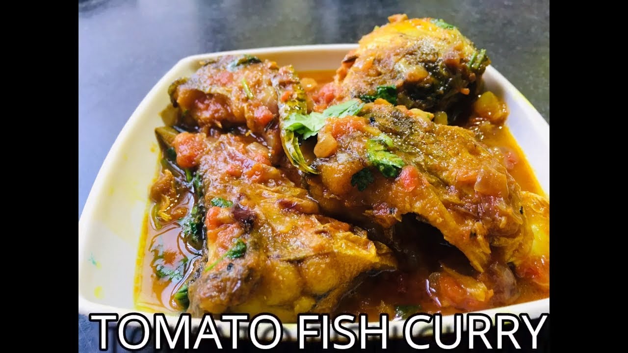 Tomato fish curry || Silver carp fish curry - YouTube