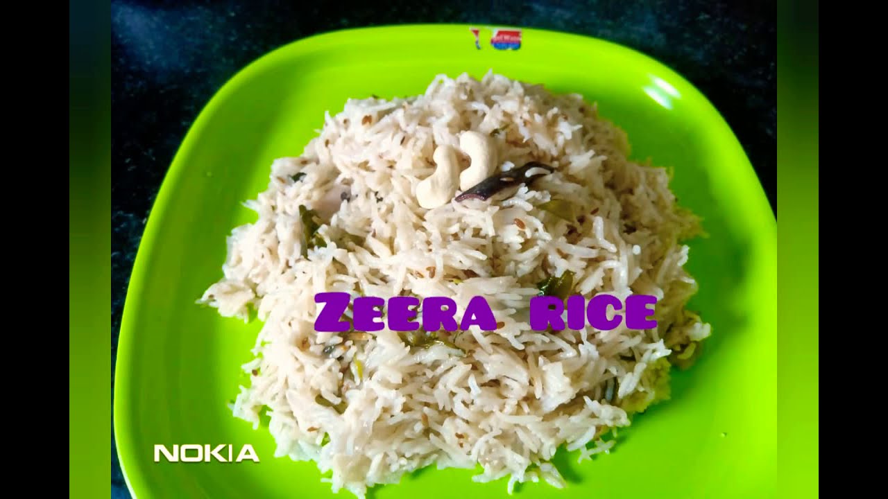 ZEERA RICE#quick and delicious rice#variety rice - YouTube
